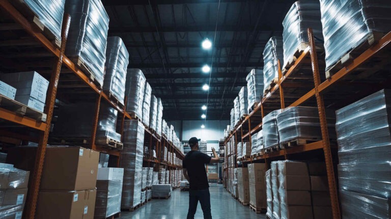 What are the different types of warehouse lighting?