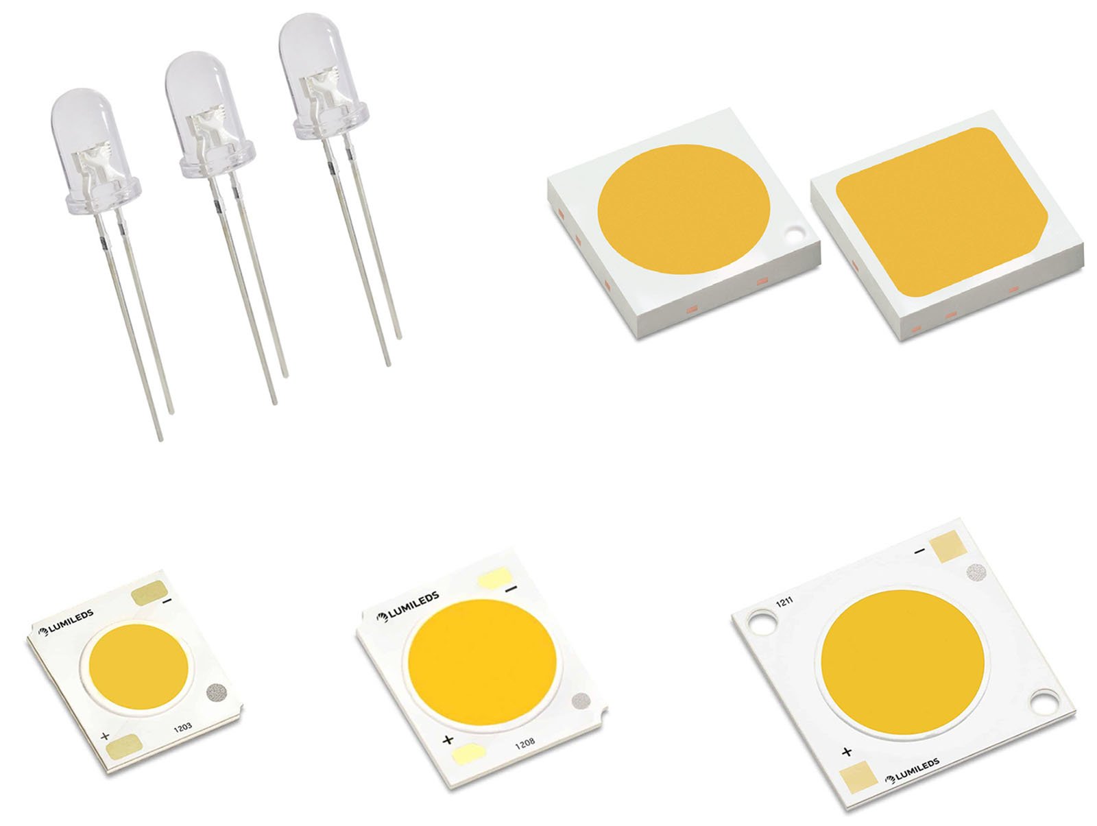 Welche verschiedenen LED-Typen gibt es?